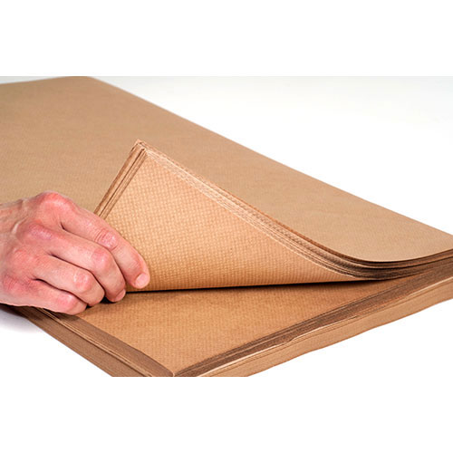 48" x 300' 60# Indented Kraft Paper Rolls | Cross Corporation