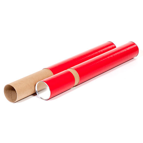 3 X 42" Red Telescoping Tube (24/Case) | Bacon & Graham